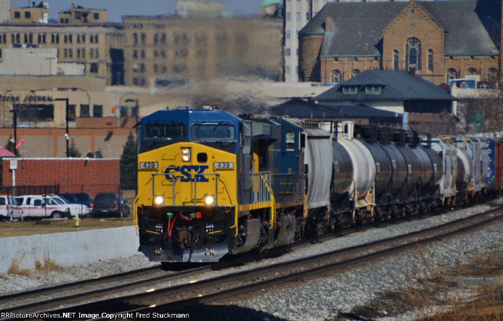 CSX 439 looks good already.